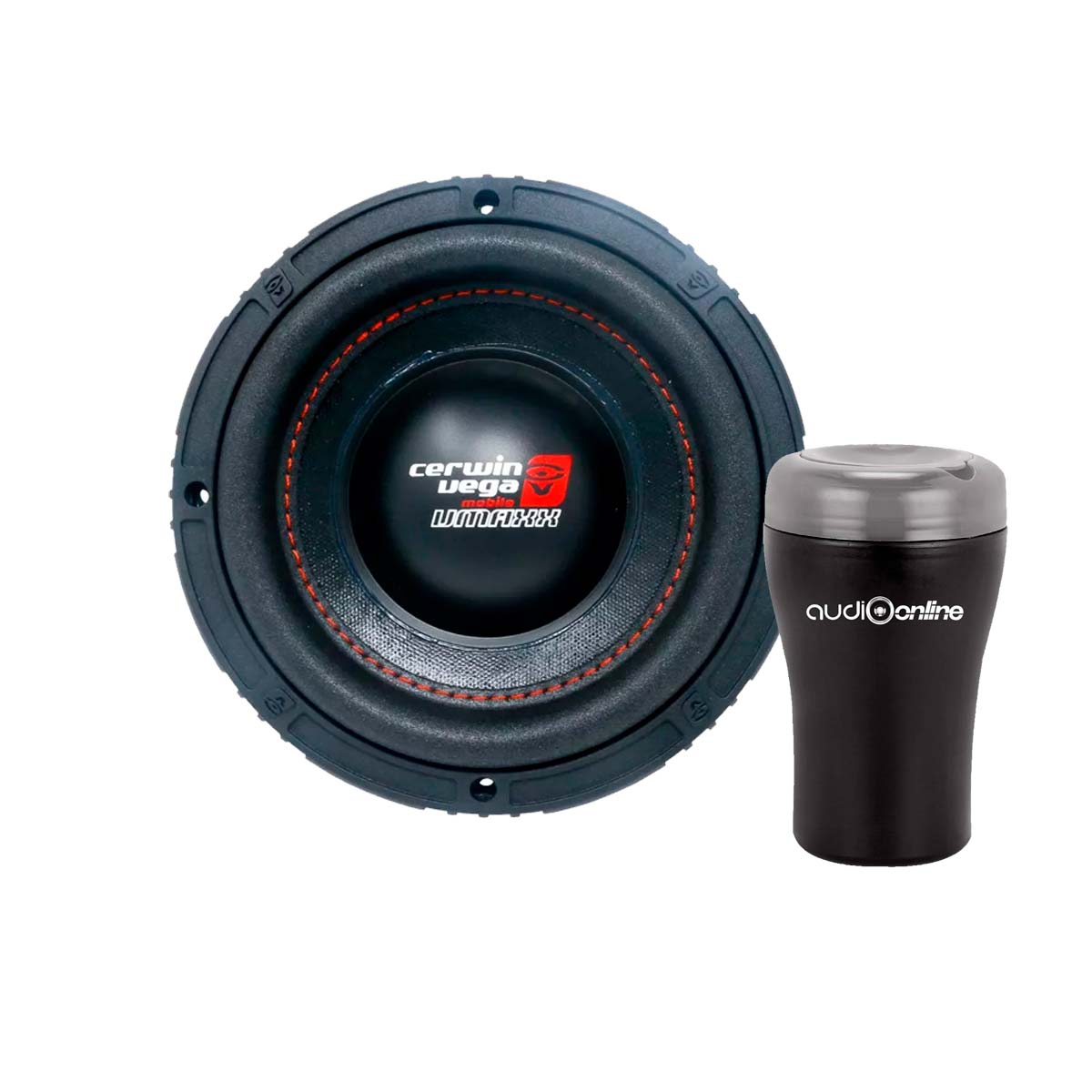 Subwoofer de 8 Pulgadas Cerwin Vega VMAX8D2 + Toallitas – Audioonline